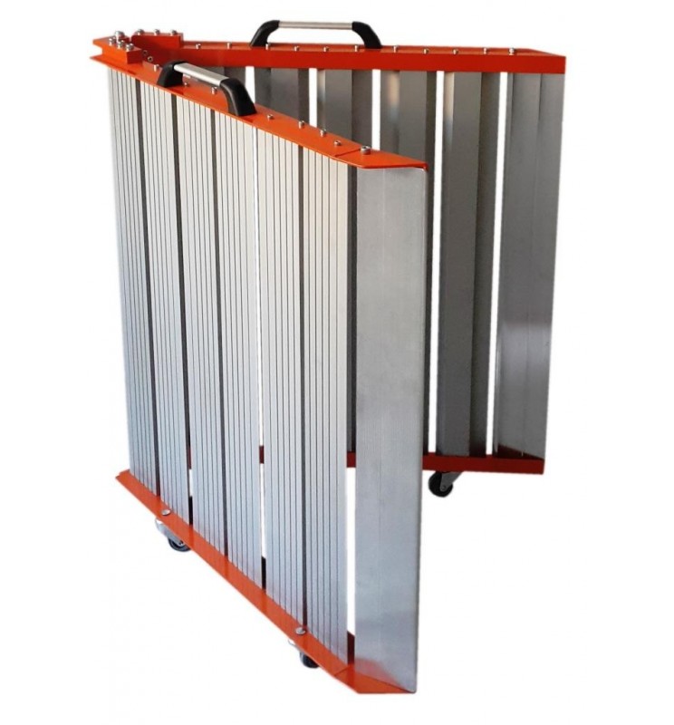 Rampe d'accès amovible aluminium PMR largeur 80 cm